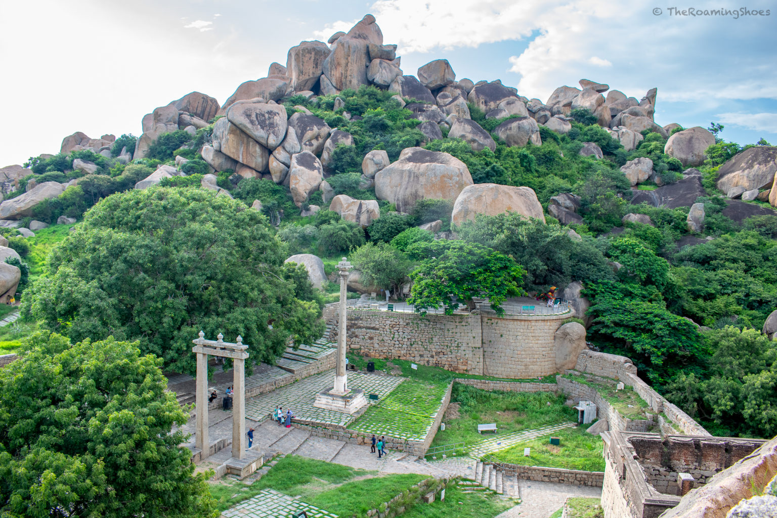Chitradurga - Of Fort, Windmills and Flower fields